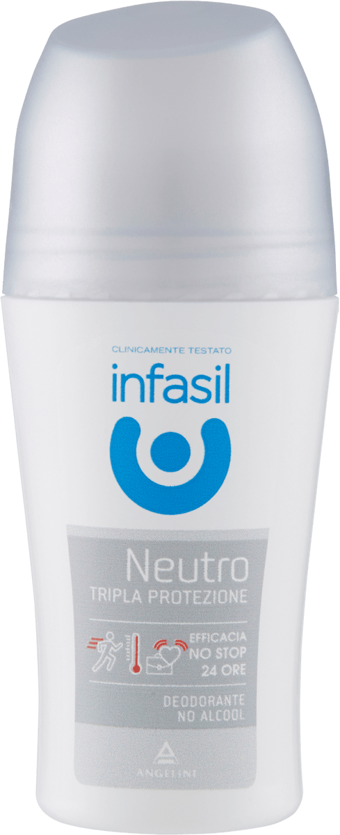infasil Deodorante roll-on Neutro Tripla Protezione, 50 ml Acquisti ...