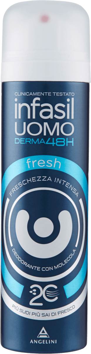 infasil Deodorante spray fresh derma48H, 150 ml Acquisti online sempre ...