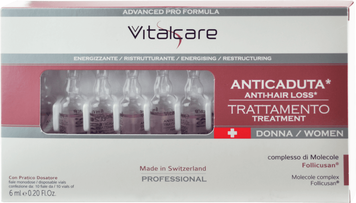 vitalcare Fiale anticaduta donna, 60 ml Acquisti online sempre ...