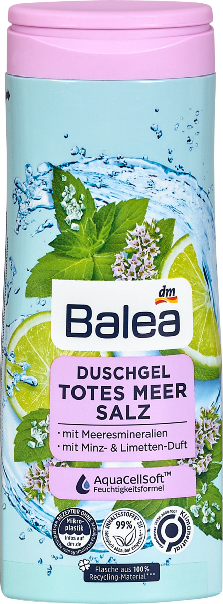 Balea Duschgel Totes Meer Salz, 300 ml | dm.at