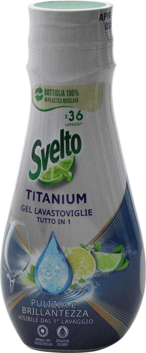 Svelto Gel Lavastoviglie Tutto In 1 Titanium, 36 C Acquisti online ...