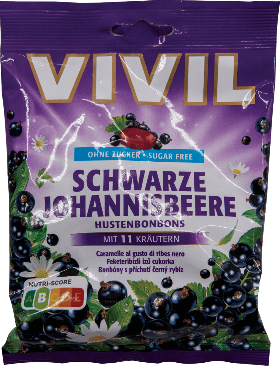 Vivil Tvrde bombone - crna ribizla, 60 g kupujte online po uvijek ...