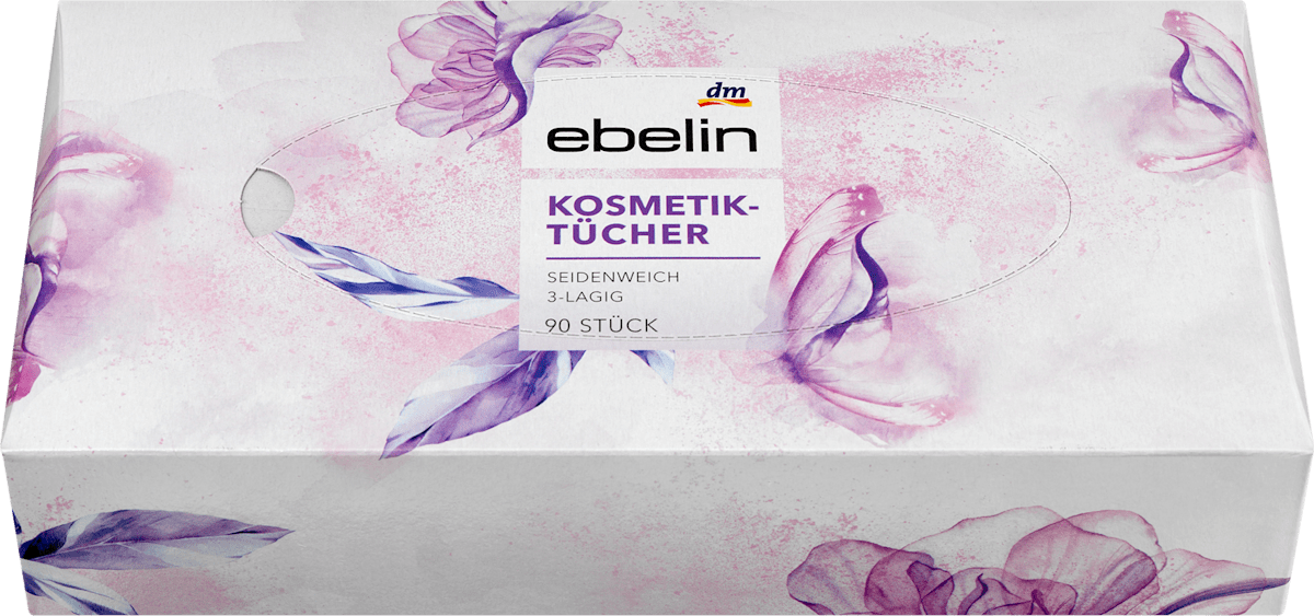 ebelin Kosmetiktücher, 90 St dauerhaft günstig online kaufen | dm.de