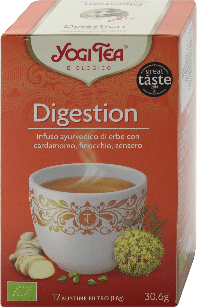 YOGI TEA Tisana Digestion, 30,6 g Acquisti online sempre convenienti ...