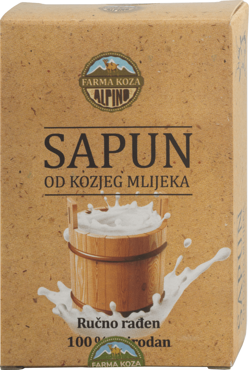 ALPINO Kruti sapun od kozjeg mlijeka, 70 g | dm.hr