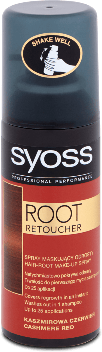 Syoss Root Retoucher Spray Pentru Vopsirea Temporară A Rădăcinilor 120