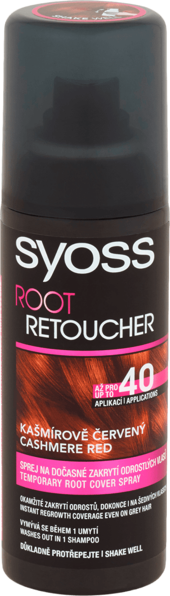 Syoss Root Retoucher Sprej Za Prikrivanje Izrastka Cashmere Red 120