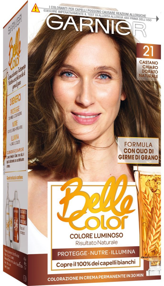 GARNIER Belle Color Castano Chiaro Dorato Naturale 21, 1 pz Acquisti ...