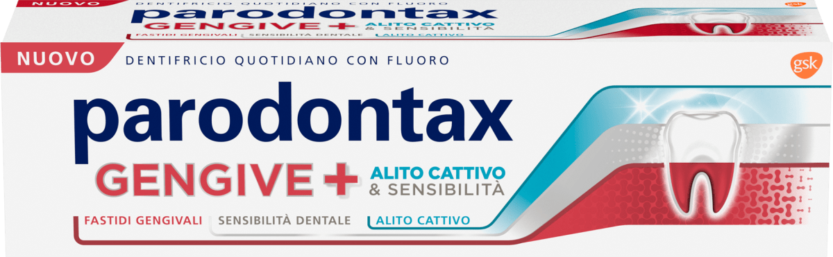 parodontax Dentifricio Gengive+, 75 ml Acquisti online sempre ...