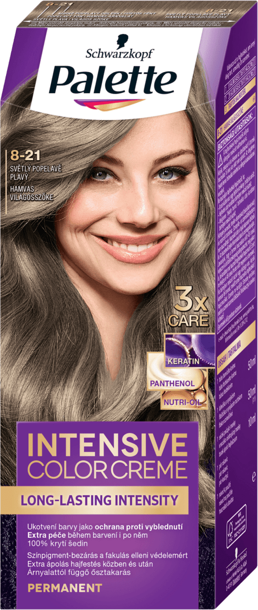 Palette Intensive Color Creme Boja za kosu - 8-21 - pepeljasto svetlo ...
