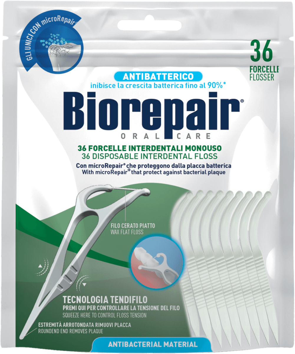 Biorepair Forcelle interdentali monouso, 36 pz Acquisti online sempre convenienti | dm Italia
