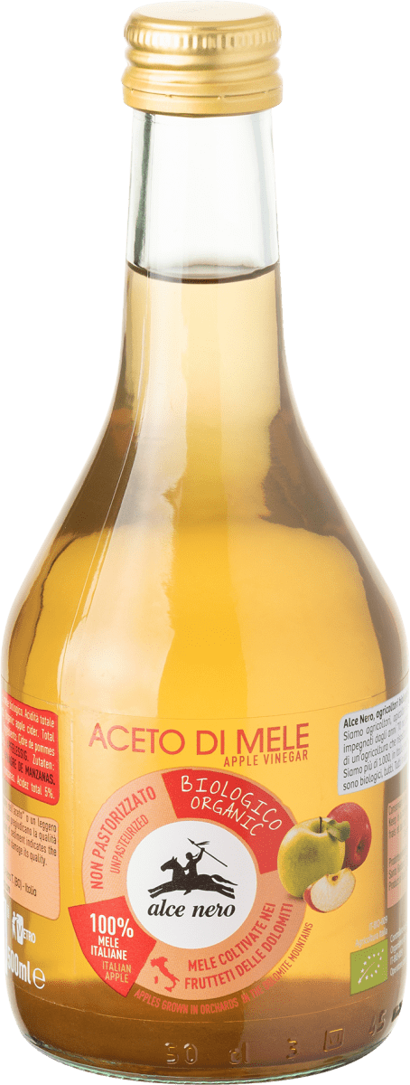 alce nero Aceto di mele, 500 ml Acquisti online sempre convenienti | dm ...