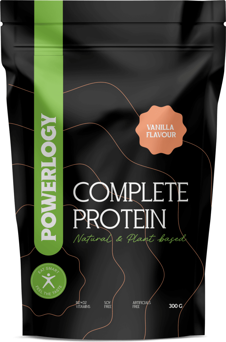 Powerlogy Rastlinný proteín Complete s vanilkou, 300 g nakupujte vždy ...