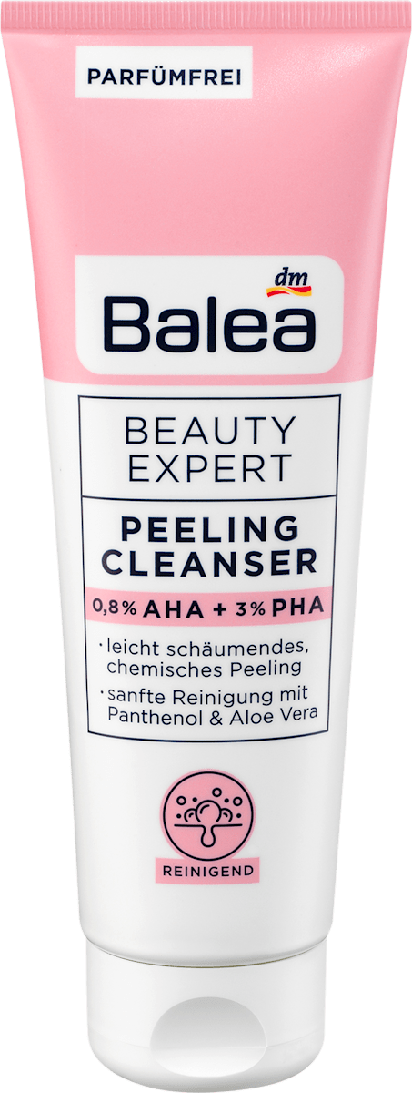 Balea Beauty Expert Peeling Cleanser 0,8% AHA & 3% PHA, 125 ml ...