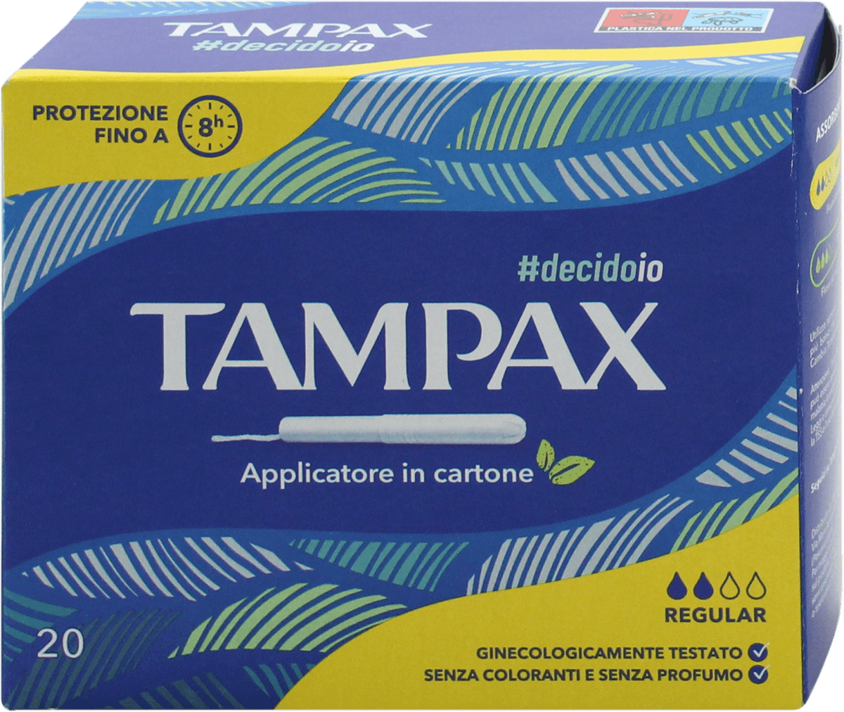 Tampax Assorbenti interni regular, 20 pz Acquisti online sempre ...