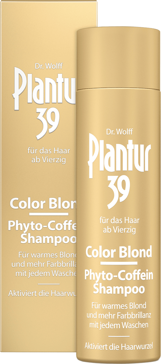 Plantur 39 Shampoo Phyto-Coffein Color Blond, 250 ml dauerhaft günstig ...