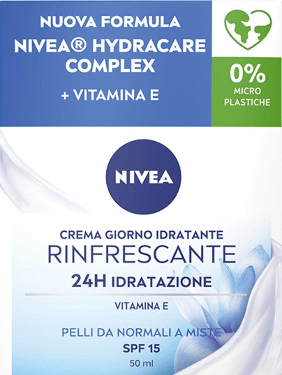 NIVEA Crema giorno idratante rinfrescante con vitamina E Hydracare ...