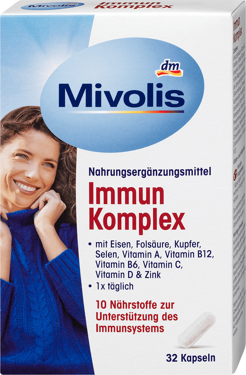 Mivolis kapsle na imunitu Immun Komplex, 32 ks | dm.cz