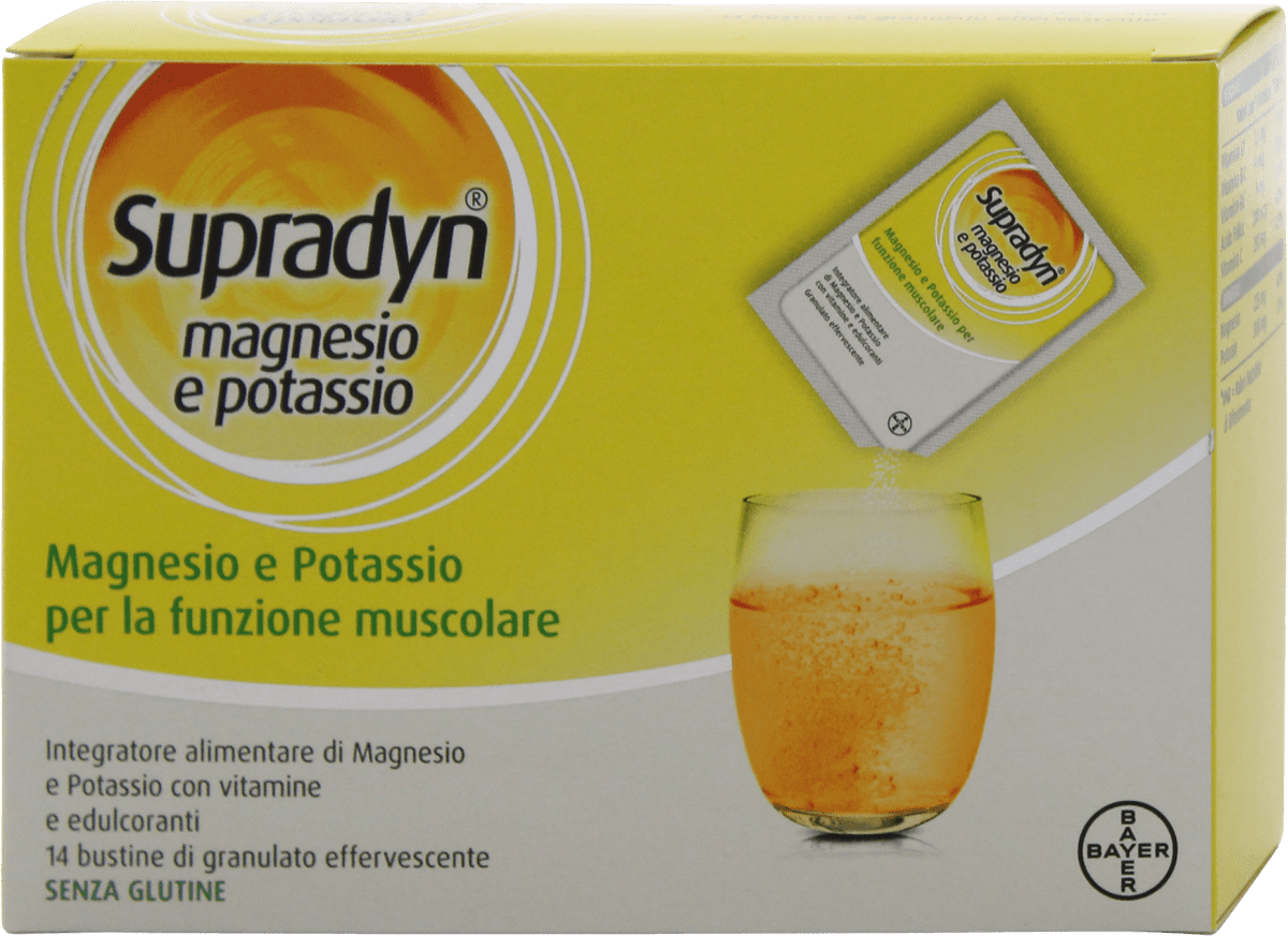 Supradyn Integratore alimentare magnesio e potassio, 14 pz Acquisti ...