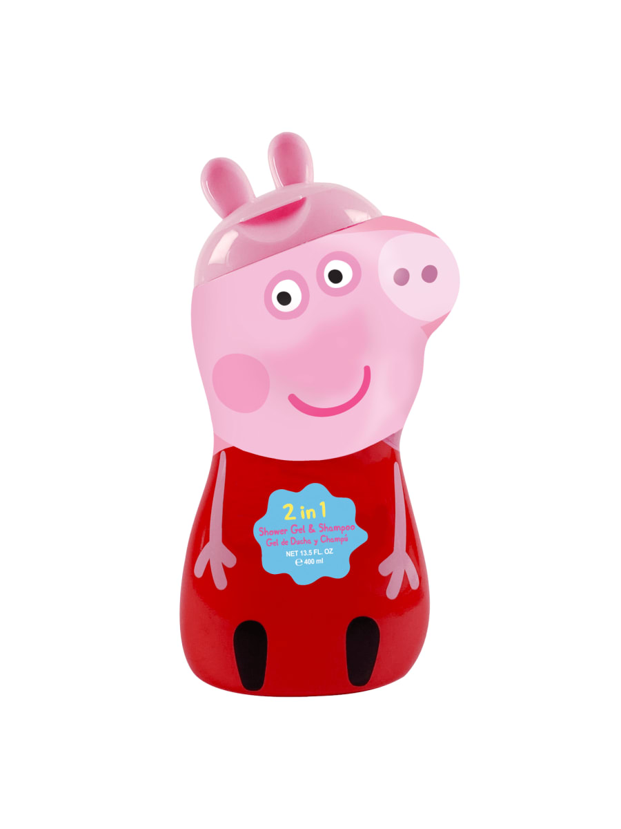 Air-Val Детски душ гел и шампоан Peppa Pig, 400 ml Пазарувай трайно ...