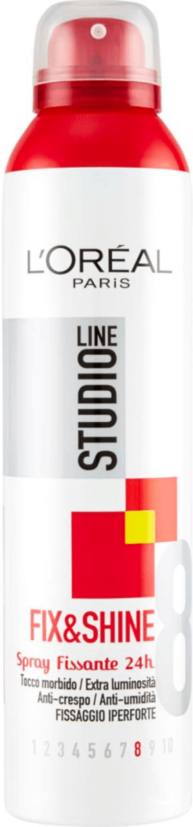 L'ORÉAL PARIS STUDIO LINE Spray Fix&Shine Iper Forte, 250 ml Acquisti ...
