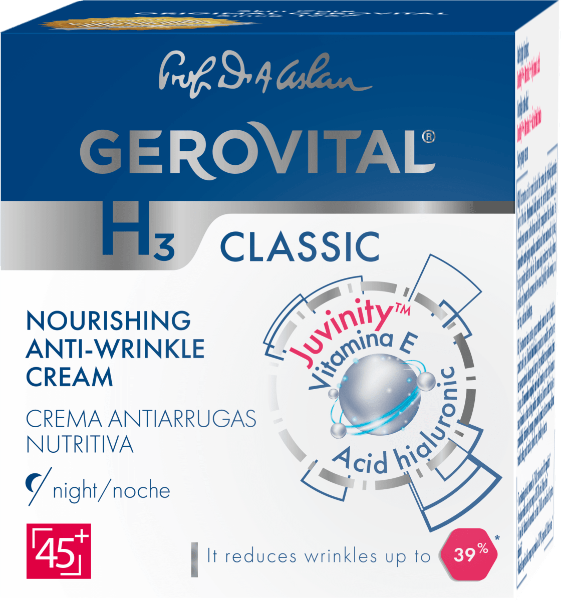 GEROVITAL Cremă antirid nutritivă pentru față, 50 ml cumpără permanent ...