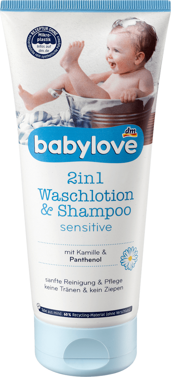 babylove Babyshampoo Dusche & Waschlotion 2in1, 200 ml dauerhaft ...