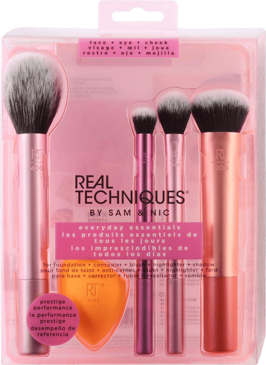 REAL TECHNIQUES Everyday essentials set, 1 kos | dm.si