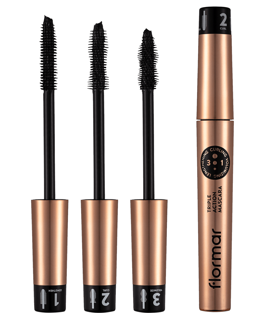flormar TRIPLE ACTION MASKARA, 1 kom povoljna online kupovina | dm.rs
