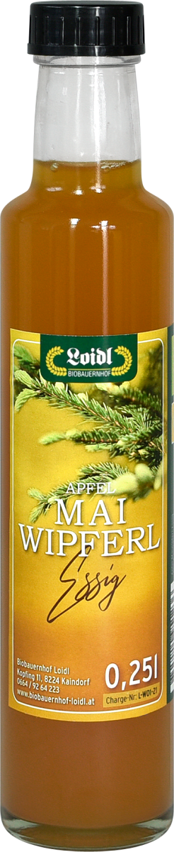 Loidl Apfel Mai Wipferl Essig, 0,25 l | dm.at