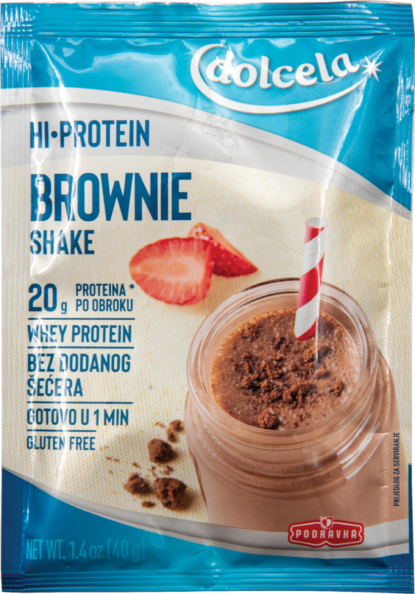 dolcela Dolcela Hi protein brownie shake 40g, 40 g kupujte online po ...