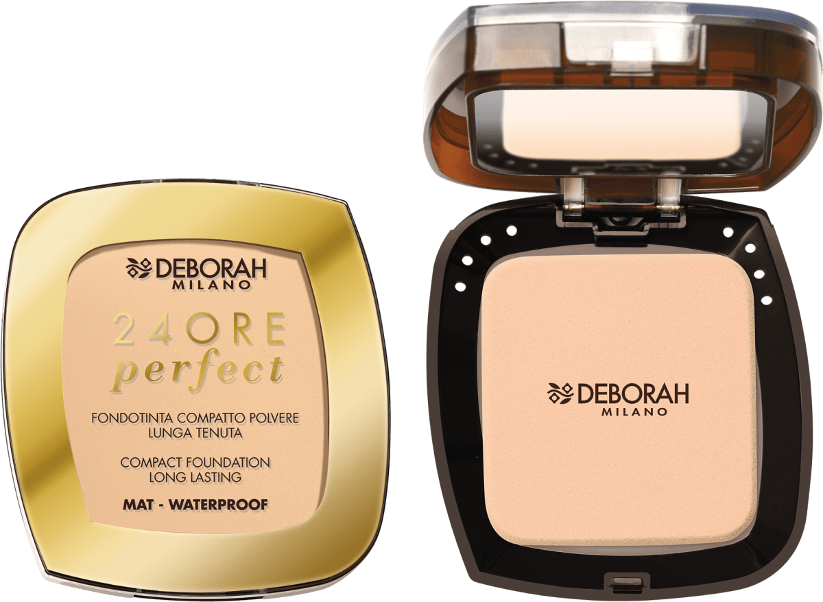 DEBORAH MILANO Fondotinta compatto 24ORE perfect - n. 01, 1 pz Acquisti ...
