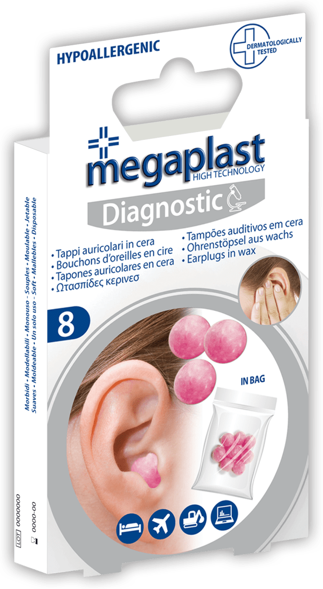 megaplast Tappi auricolari in cera, 8 pz Acquisti online sempre ...