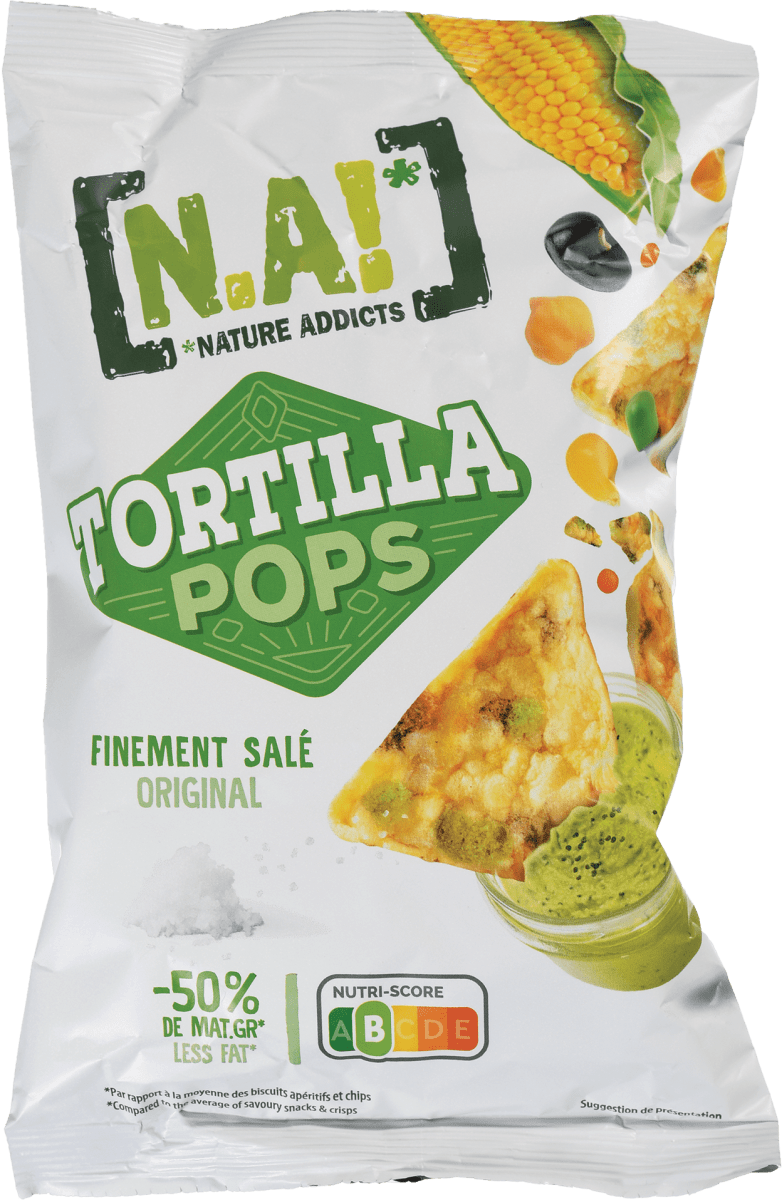 N.A! Tortilja čips Tortilla Pops Original, 80 g | dm.si