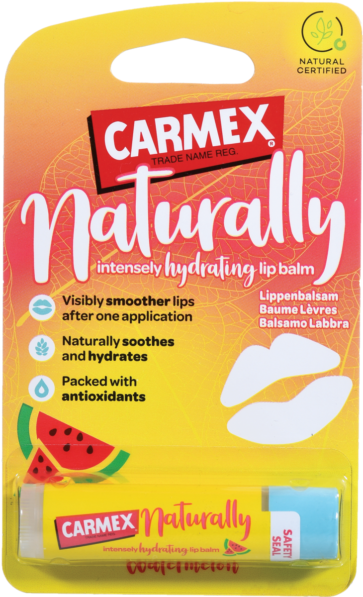 Carmex Naturally balzam za usne, lubenica, 4,25 g povoljna online kupovina | dm.rs