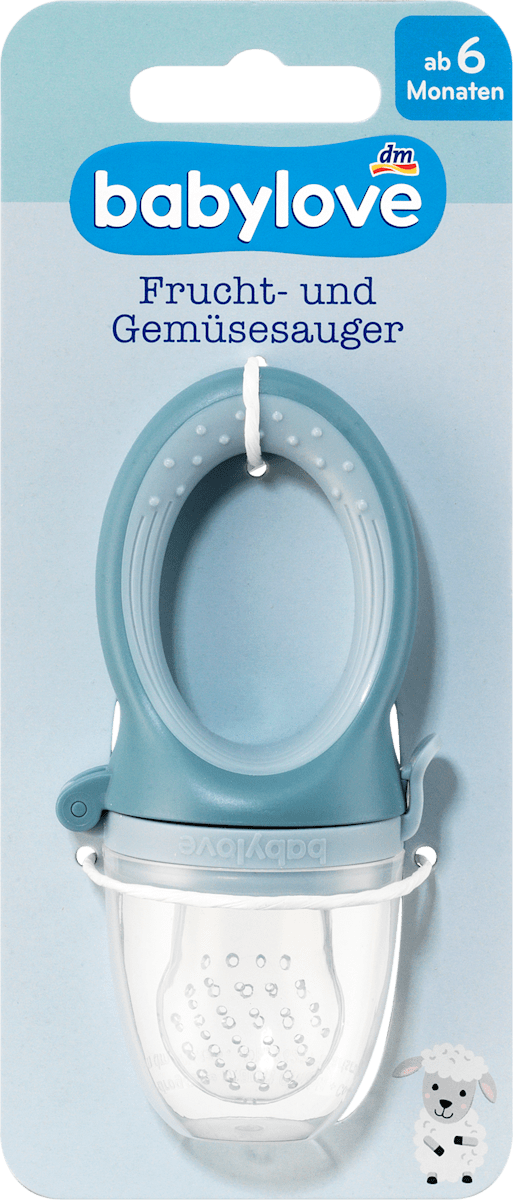 babylove Frucht- und Gemüsesauger blau, 1 St dauerhaft günstig online kaufen | dm.de