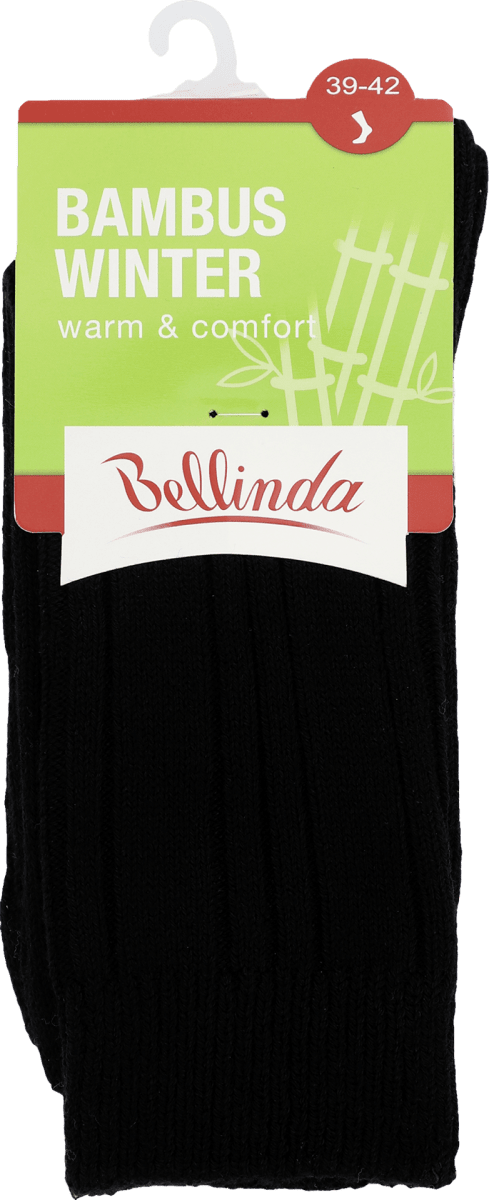 Bellinda Skarpety damskie bambus winter czarny 39-42, 1 szt. kupuj ...
