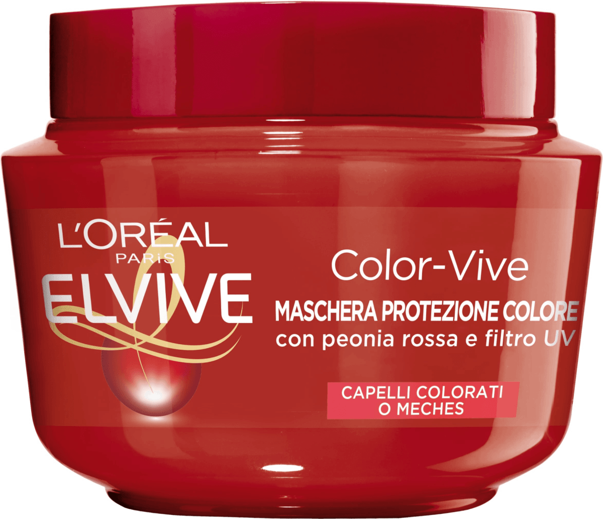L'Oreal Paris ELVIVE Maschera Capelli Color Vive, 300 ml Acquisti ...