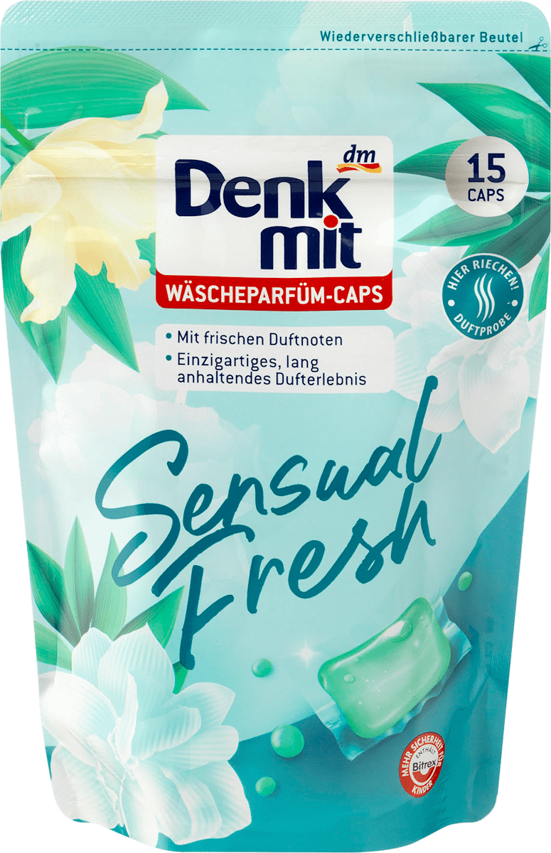 Denkmit Sensual Fresh Wäscheparfüm-Caps, 15 Wl | dm.at