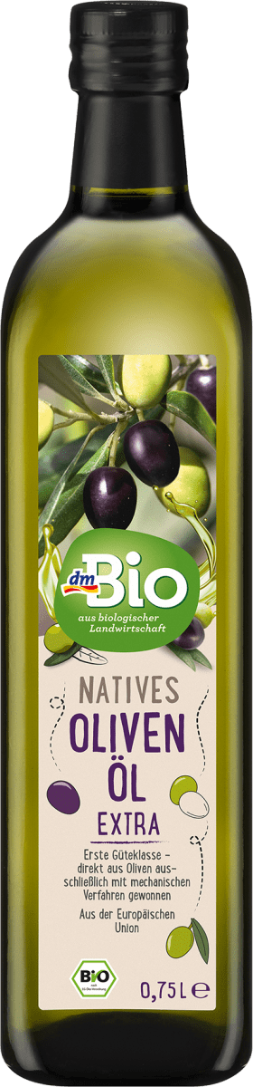 dmBio natives Olivenöl extra, 750 ml dauerhaft günstig online kaufen ... dmBio natives Olivenöl extra, 750 ml dauerhaft günstig online kaufen ...
