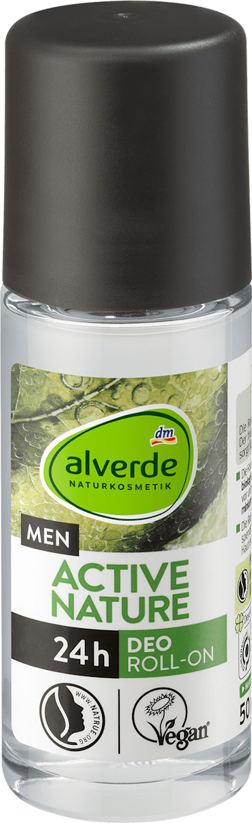 alverde MEN Dezodorant w kulce dla mężczyzn Active Nature Men, 50 ml ...