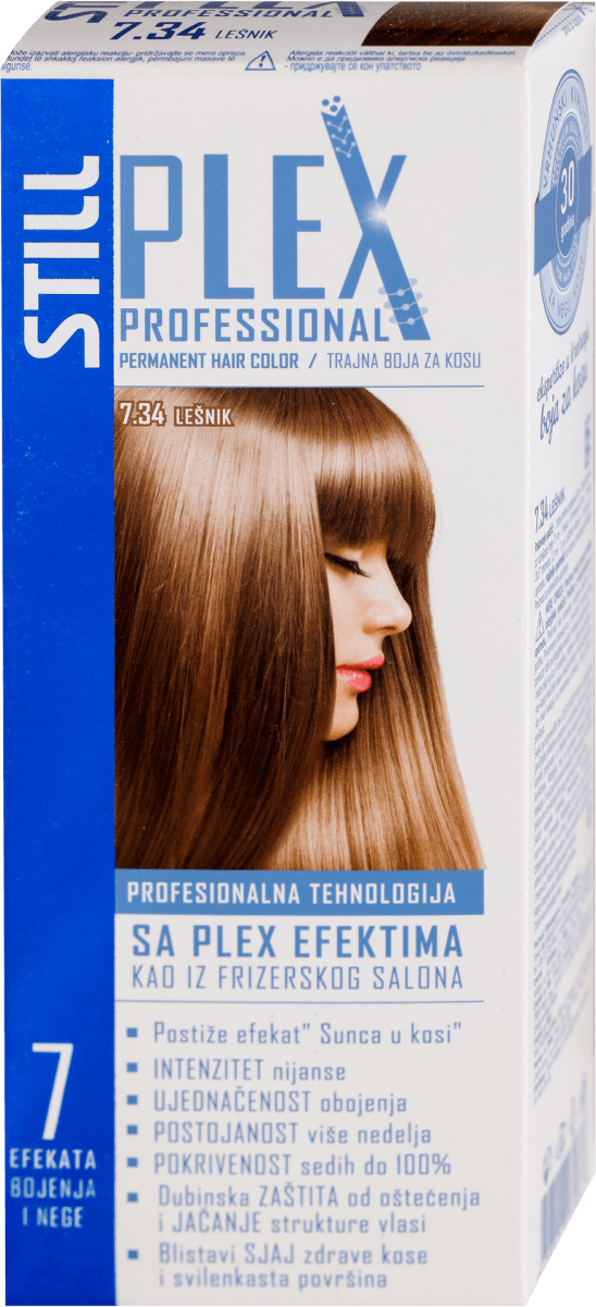 STILL PLEX COLOR 7.34 - LEŠNIK boja za kosu, 1 kom povoljna online ...