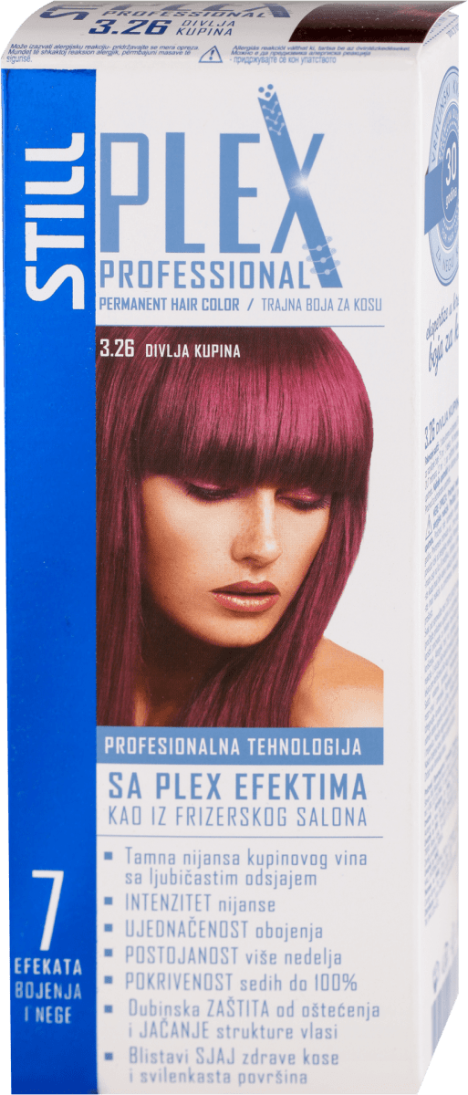 STILL PLEX COLOR 3.26 - DIVLJA KUPINA boja za kosu, 1 kom povoljna ...