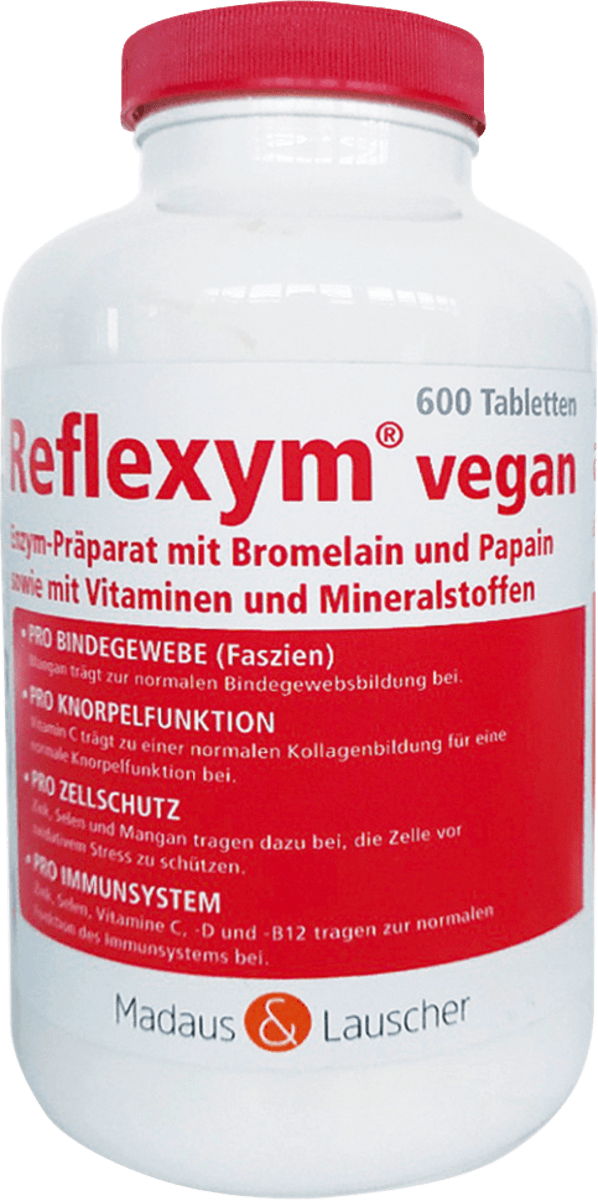 Madaus & Lauscher Reflexym Tabletten vegan 600 St, 420 g dauerhaft ...