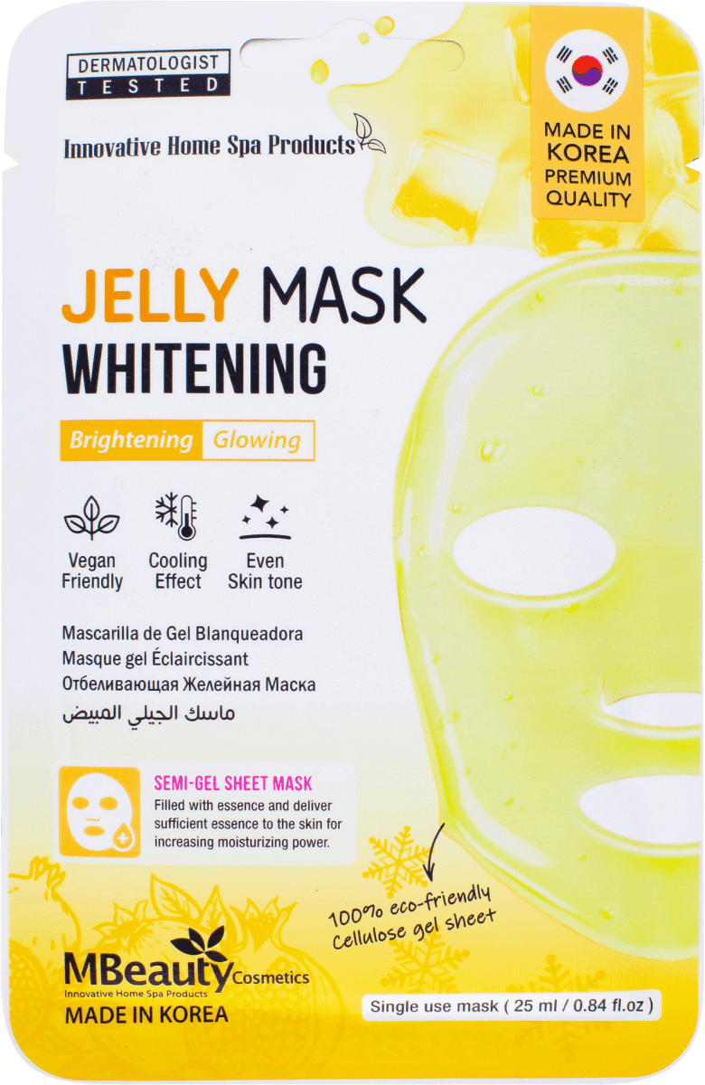 MBeauty JELLY WHITENING - gel maska za lice u maramici, 1 kom povoljna ...