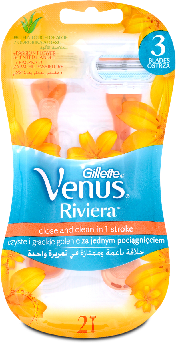 Gillette Venus Riviera jednokratni brijač, 2 kom. kupujte online po ...