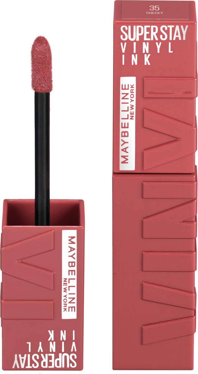 MAYBELLINE NEW YORK rtěnka SuperStay Vinyl Ink 35 cheeky, 4,2 ml | dm.cz