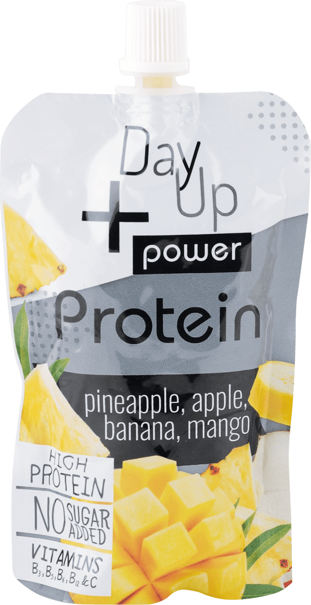 DayUp Kapsička Protein +power ananás, jablko, banán a mango, 100 g ...