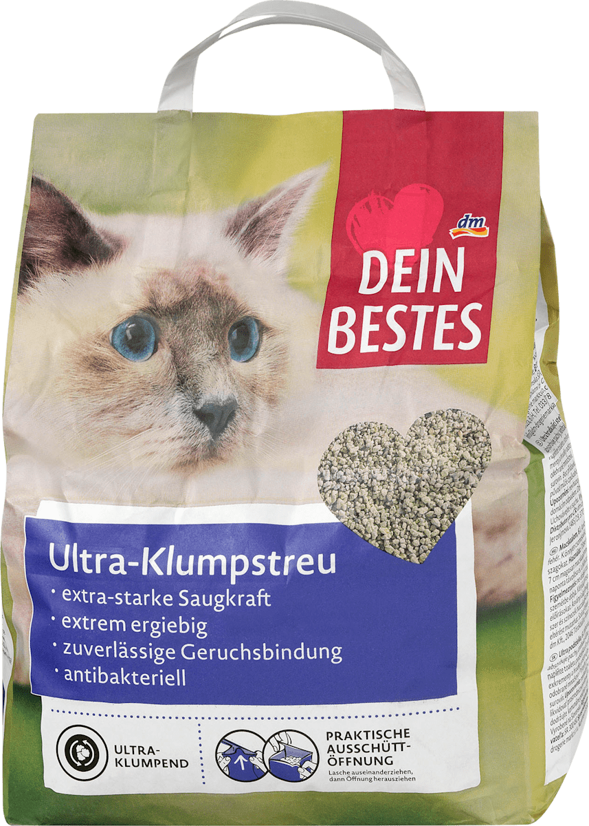 DEIN BESTES Ultra pesak za mačke – beli, 6 l povoljna online kupovina ...