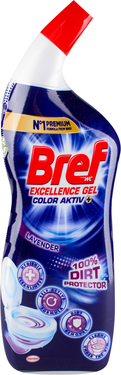 Bref WC Sredstvo za čišćenje toaleta - EXCELLENCE GEL LAVENDER, 700 ml ...